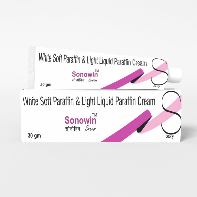 White soft Paraffin & Light Liquid Paraffin Cream – DermaStory